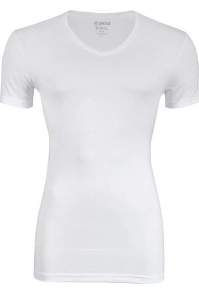 Yıldız Erkek Bambu V Yaka Kısa Kollu Atlet 480 - 3 Adet