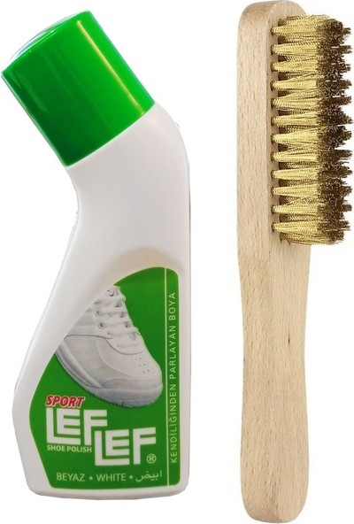 Nuri Leflef Beyaz Spor Ayakkabı Boyası Temizlik Fırçalı Set 714295 Nuri Leflef Beyaz Spor Ayakkabı Boyası Temizlik Fırçalı Set 714295