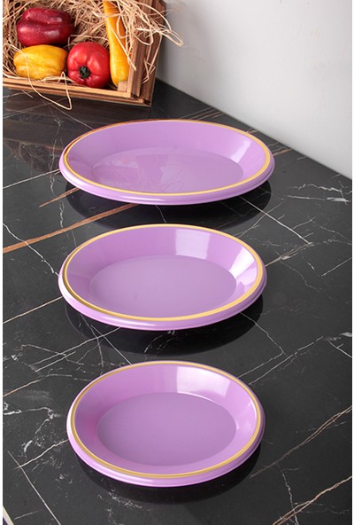 Eoptimall 3'lü Çok Amaçlı Mika Gold Oval Servis Tabak Seti Eoptimall 3'lü Çok Amaçlı Mika Gold Oval Servis Tabak Seti