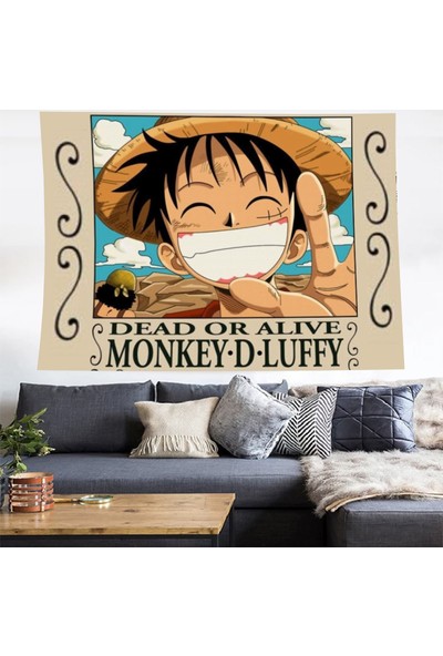 Populus One Piece Luffy Duvar Örtüsü 70 x 100 cm Populus One Piece Luffy Duvar Örtüsü 70 x 100 cm