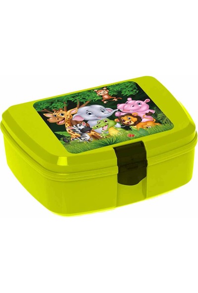 Hayvan Desenli Beslenme Kabı