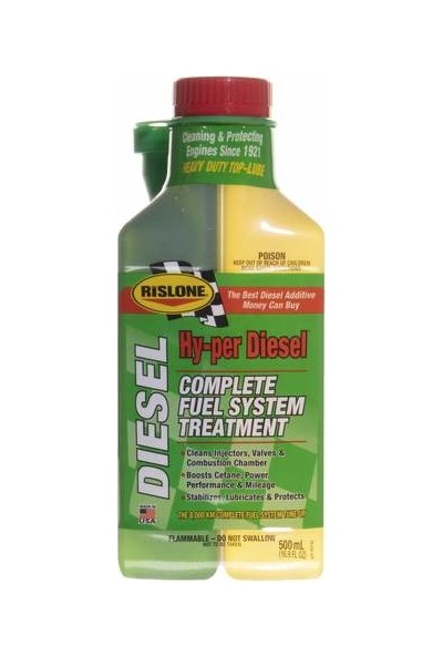 Rislone Dizel Yakıt Sistemi Komple Bakımı 500 ml (130L/2 Depo) Rislone Dizel Yakıt Sistemi Komple Bakımı 500 ml (130L/2 Depo)