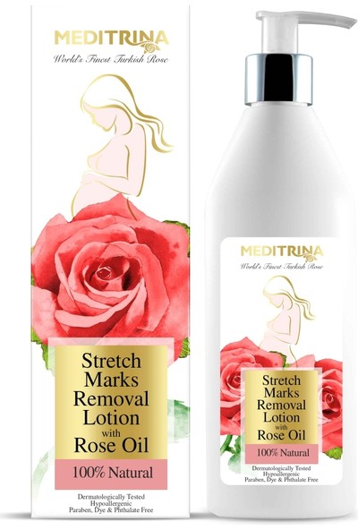 Meditrina Çatlak Karşıtı Gül Yağlı Losyon / Stretch Marks Removal Lotıon With Rose Oil ( 250 ml )
