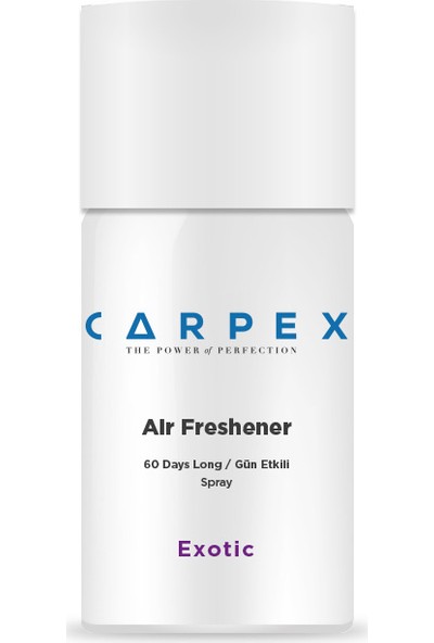 Carpex Exotic - Spreymatik Koku Sprey 250 Ml. Carpex Exotic - Spreymatik Koku Sprey 250 Ml.