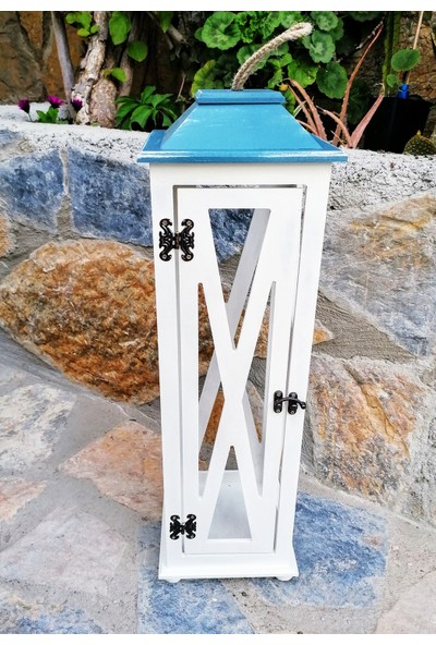 Baykon Mdf Retro Fener 60 cm Beyaz Baykon Mdf Retro Fener 60 cm Beyaz