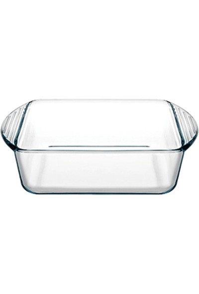 Paşabahçe Midi Kare Borcam Tepsi 1080 cc (59914)