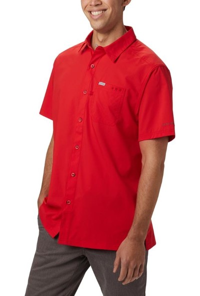 Columbia Slack Tide Camp Shirt Erkek Kısa Kollu Gömlek FM7042-696 Columbia Slack Tide Camp Shirt Erkek Kısa Kollu Gömlek FM7042-696