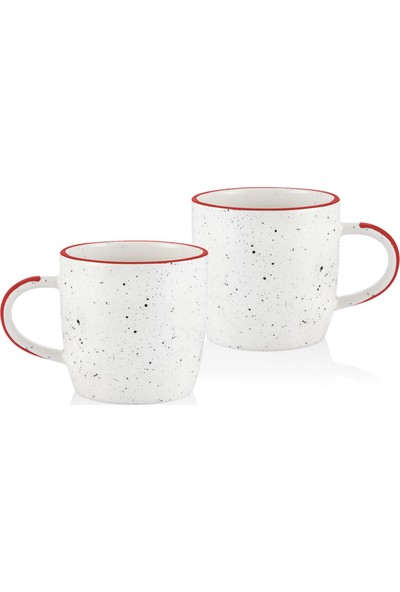 The Mia Dots Kupa 2 Li Set 200 cc -Kırmızı