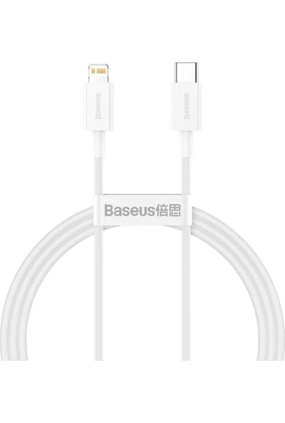 Baseus Superior Series Type-C To Lightning Pd 20W 0.25CM Hızlı Şarj Veri Kablosu Catlys-02 Baseus Superior Series Type-C To Lightning Pd 20W 0.25CM Hızlı Şarj Veri Kablosu Catlys-02