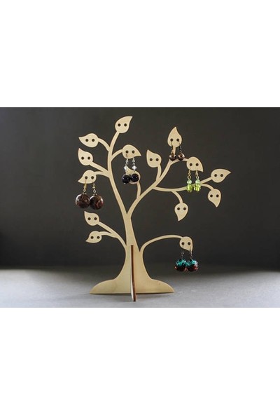 Özcan Tasarım Ahşap Takı Standı (Ağaç Model