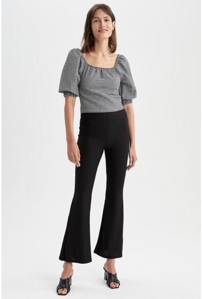 Defacto Geniş Paça Slim Fit Palazzo Eşofman Altı V1188AZ21SM