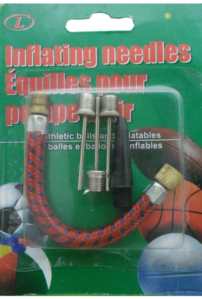 İndita Ayak Pompası 5li Uç Set - Balon - Top Pompası Uç Seti İndita Ayak Pompası 5li Uç Set - Balon - Top Pompası Uç Seti