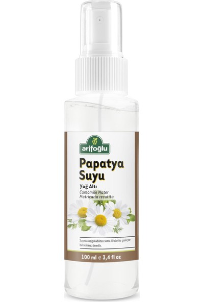 Arifoğlu Papatya Suyu Sprey 100ML Arifoğlu Papatya Suyu Sprey 100ML