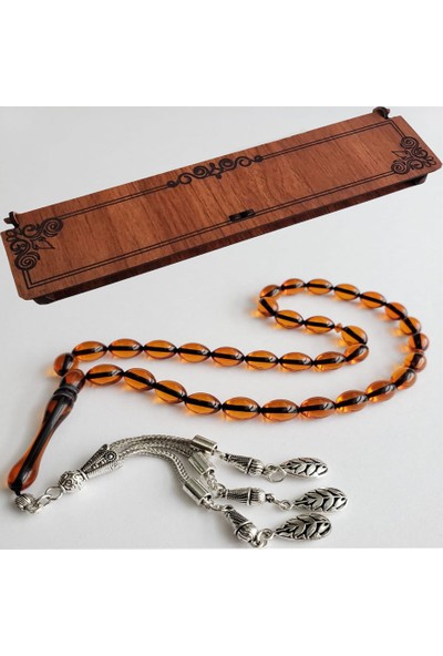 Senastore Hediyelik Toz Kehribar Tesbih