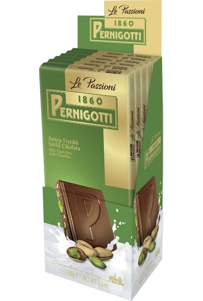 Pernigotti Passioni Antep Fıstıklı 100 gr - 6'lı Pernigotti Passioni Antep Fıstıklı 100 gr - 6'lı