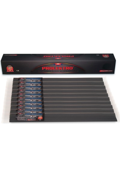 Prolektro 10 Paket Prolektro P(Pp)Siyah Ince Plastik Elektrot -Kaynak Çub... Prolektro 10 Paket Prolektro P(Pp)Siyah Ince Plastik Elektrot -Kaynak Çub...