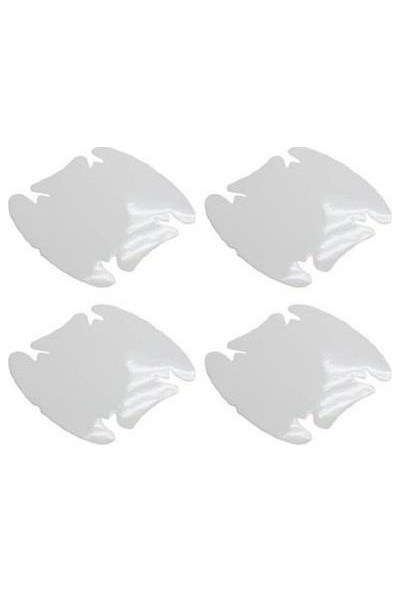 Jetfast Araba Kapı Kolu Koruyucu Oto Çizilme Önleyici Film 4lü Set