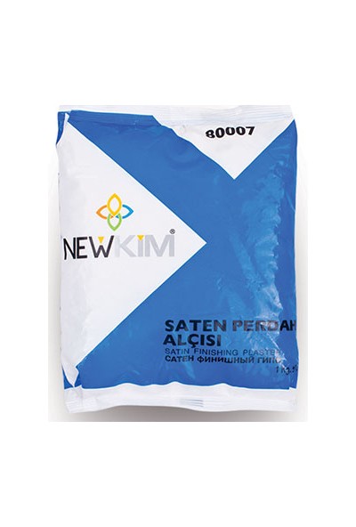 Newkim Saten Alçı Beyaz 5kg Newkim Saten Alçı Beyaz 5kg