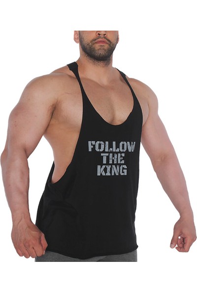 Kingsize Nutrition Follow The King Antrenman Atleti Ön Baskılı Kingsize Nutrition Follow The King Antrenman Atleti Ön Baskılı