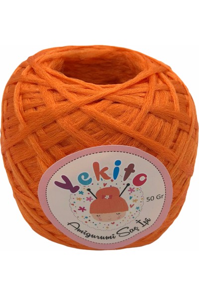 Yekito Amigurumi Saç Ipi Turuncu