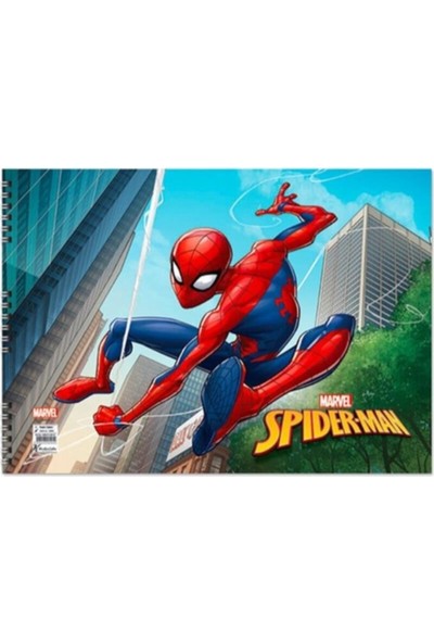 Keskin Color Spıderman Örümcek Adam Resim Defteri 15 Yaprak 25 x 35 cm