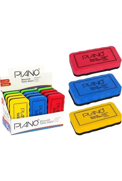 Piano Manyetik Tahta Silgisi Mıknatıslı Evadan Piano Manyetik Tahta Silgisi Mıknatıslı Evadan