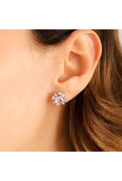 Sembol Gold 1.60 Karat Pırlanta Küpe