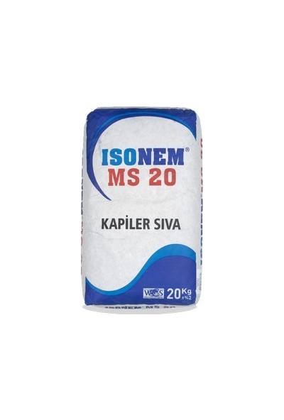 Isonem Ms 20 Kapiler Sıva 20 kg