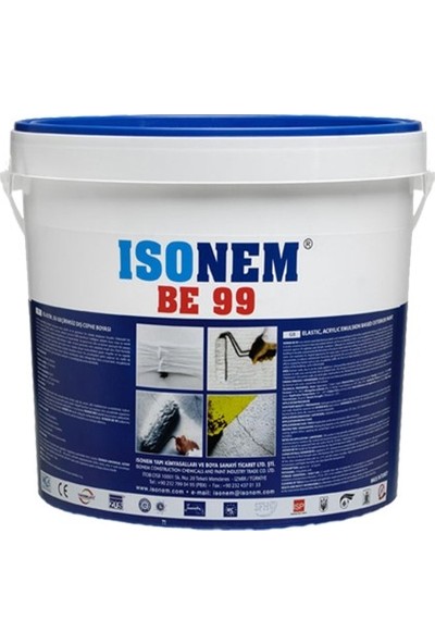 Isonem Be 99 %300 Elastik Su Geçirimsiz Dış Cephe Boyası 18 kg