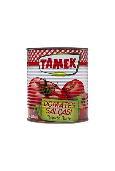 Tamek Domates Salçası 830 gr x 2 Li
