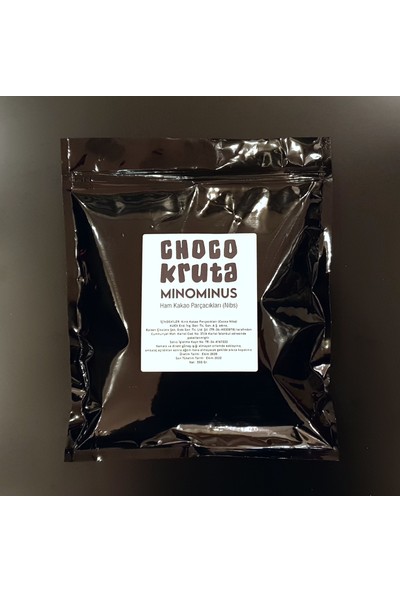 MINOMINUS Ham Kakao Parçacıkları (Cocoa Nibs) (500 Gr.)