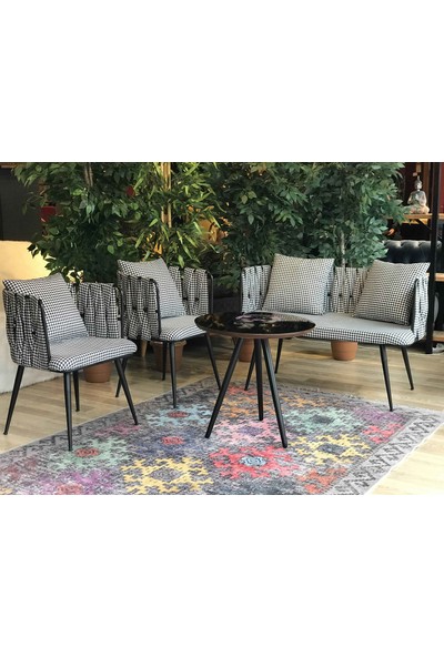 Avm Park Avmpark Çay Seti Siyah Beyaz Çizgili Avm Park Avmpark Çay Seti Siyah Beyaz Çizgili