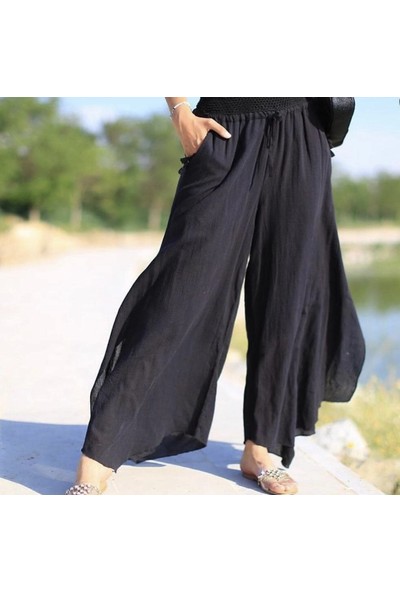 Kaftan Giyim Kadın Siyah Otantik Şalvar