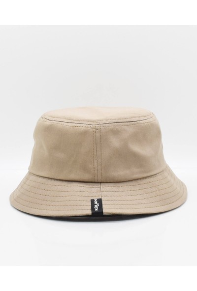 Külah %100 Pamuk Koyu Bej Kova Balıkçı Şapka Bucket Hat Külah %100 Pamuk Koyu Bej Kova Balıkçı Şapka Bucket Hat