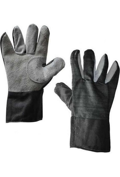 Kaynakçı Eldiveni Içi Deri Dışı Kot
