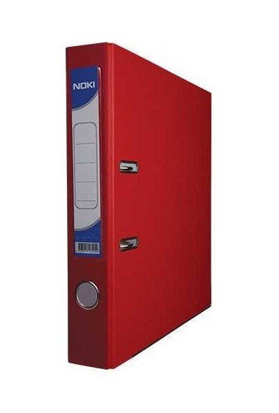 Noki Dar Klasör Renkli Kırmızı