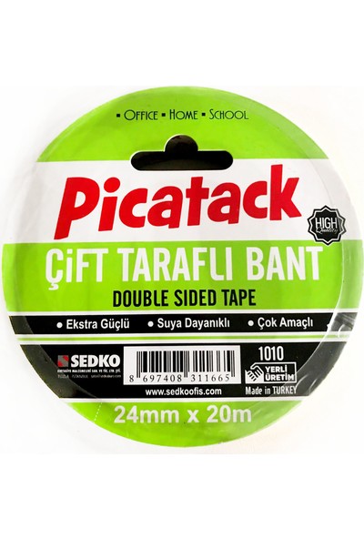 Picador Çift Taraflı Bant Force 24 mm x 20 M