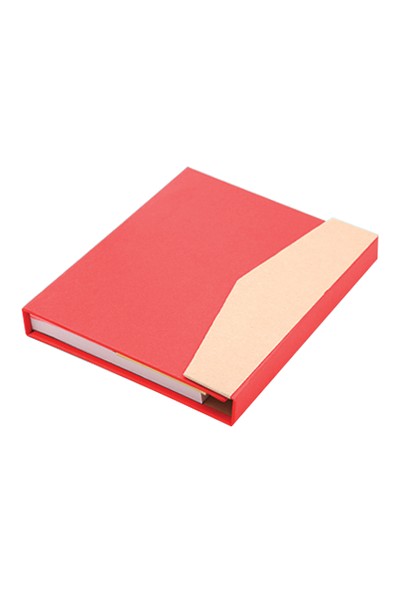 Ubongo Geri Dönüşümlü Post It'li Not Defteri Notluk Kırmızı Ubongo Geri Dönüşümlü Post It'li Not Defteri Notluk Kırmızı