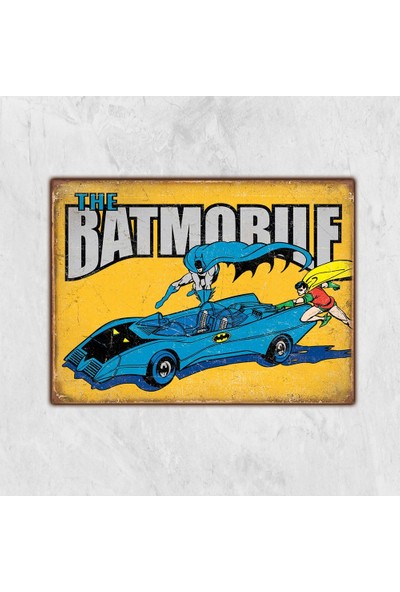 Hobi Tuning Dekortatif Retro Metal Plaka 30X20 cm