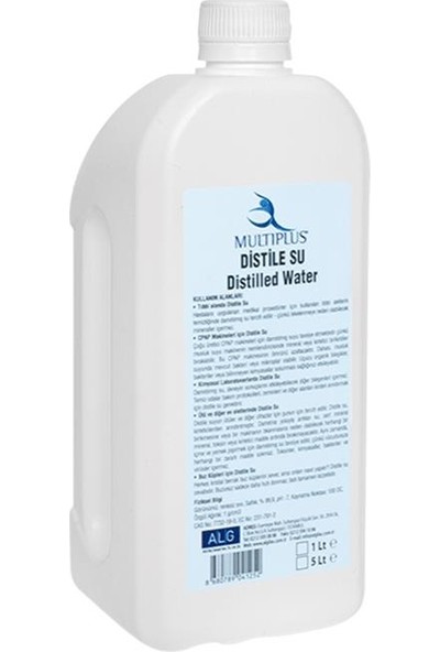 Multiplus Distile Su 1000ML - 5 Adet Multiplus Distile Su 1000ML - 5 Adet