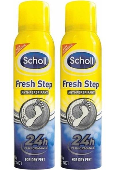 Scholl Koku Önleyici Ayak Spreyi 150 ml 2'li Avantaj Paketi Scholl Koku Önleyici Ayak Spreyi 150 ml 2'li Avantaj Paketi
