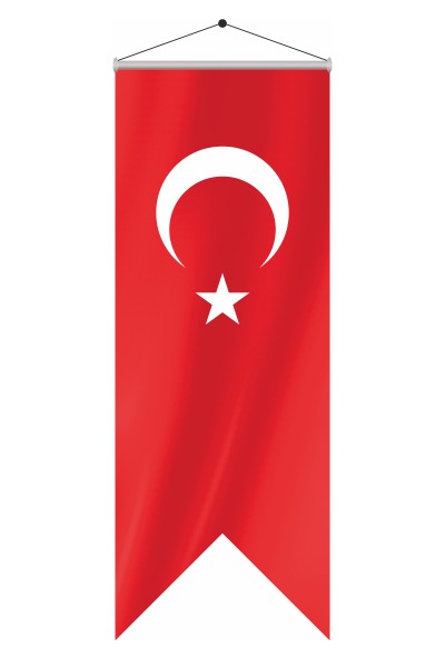 Özgüvenal Alpaka Kırlangıç Türk Bayrağı 50 x 200 cm