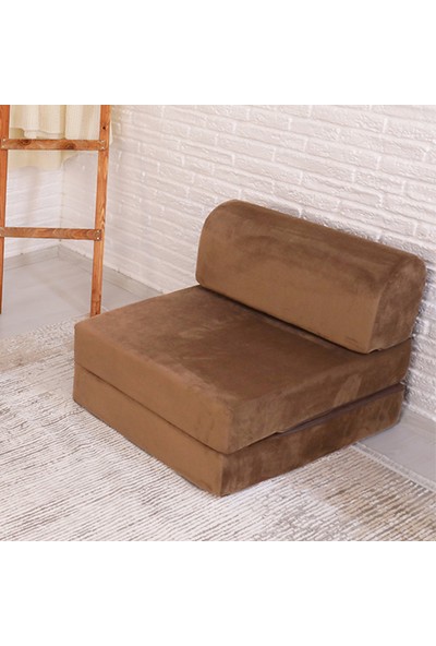Homedius Magic Tek Kişilik Katlanır Yataklı Koltuk - Kahverengi