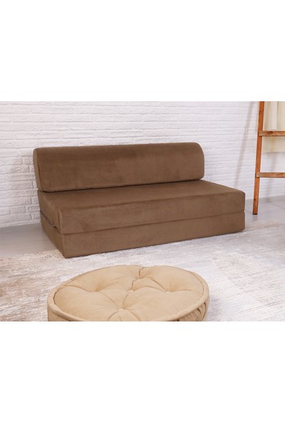 Homedius Magic Çift Kişilik Katlanır Yataklı Koltuk Kahverengi