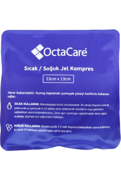 Octacare Sıcak / Soğuk Termojel Kompress 13X13 Octacare Sıcak / Soğuk Termojel Kompress 13X13