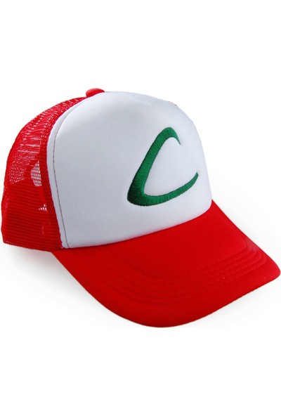 Pokemon Go Şapka Işlemeli Fileli Ash Ketchum