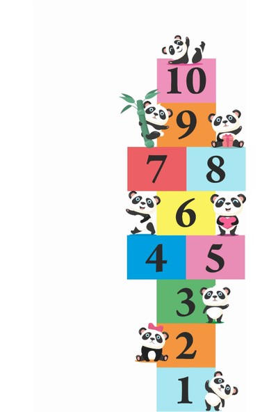 Baskı Madeni Sek Sek Çocuk Odası Sticker