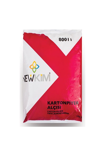 Newkim Kartonpiyer Alçısı Beyaz 1kg Newkim Kartonpiyer Alçısı Beyaz 1kg