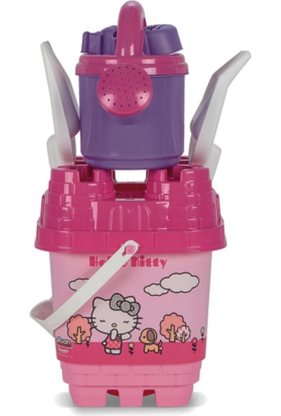 Pilsan Hello Kitty Lisanslı Kale Deniz Kum Kova Takımı