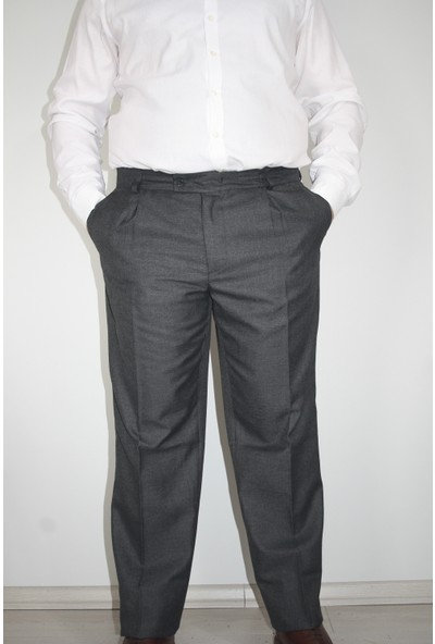 Jack Paul Erkek Gri Geniş Kesim Tek Pileli Kumaş Pantolon Jack Paul Erkek Gri Geniş Kesim Tek Pileli Kumaş Pantolon